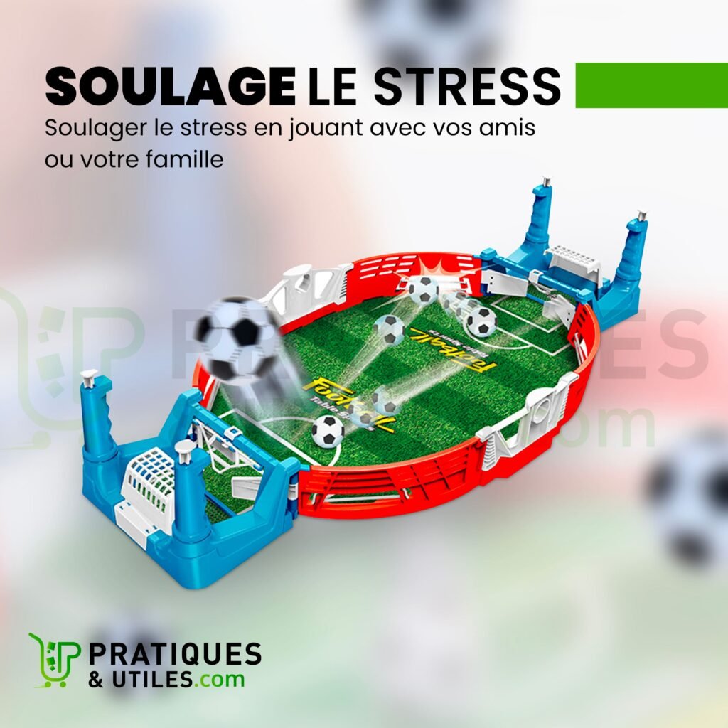 Mini Baby-Foot Portable - Pratiques et Utiles.com